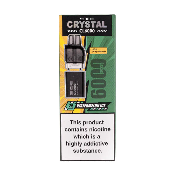 Watermelon Ice Crystal CL6000 Refill Pod - 4 Pack – eJuicey & Wholesale ...